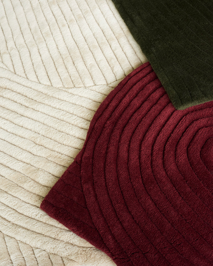 Niwa Hand-Carved Rug, Sand – AELFIE