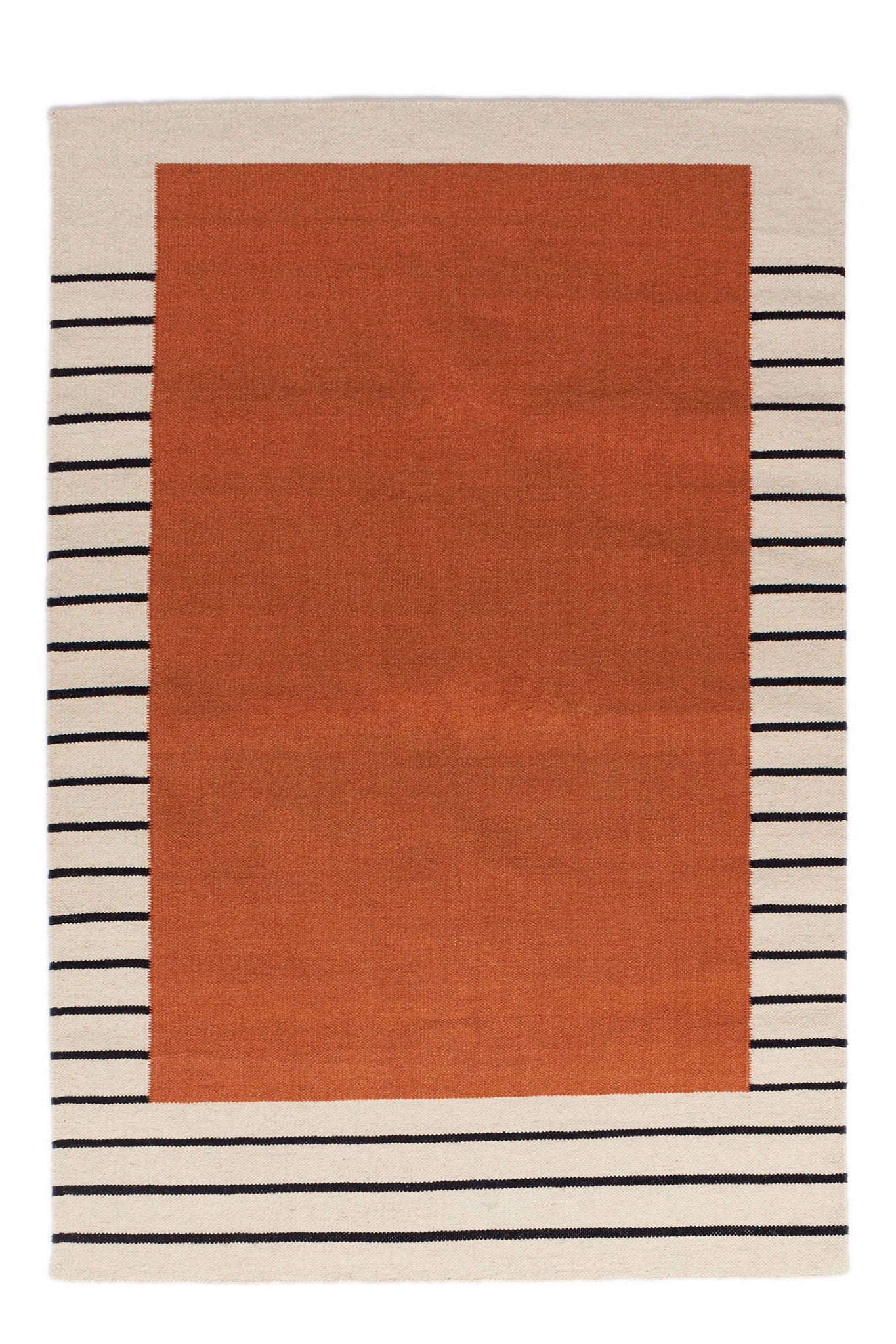 Suzanne Flat-Weave Rug, Rust – AELFIE